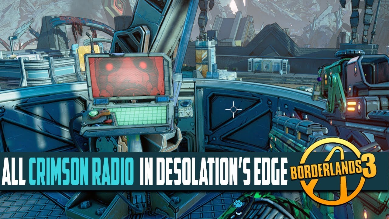 Borderlands 3 Desolation’s Edge Crimson Radio Crew Challenges - YouTube