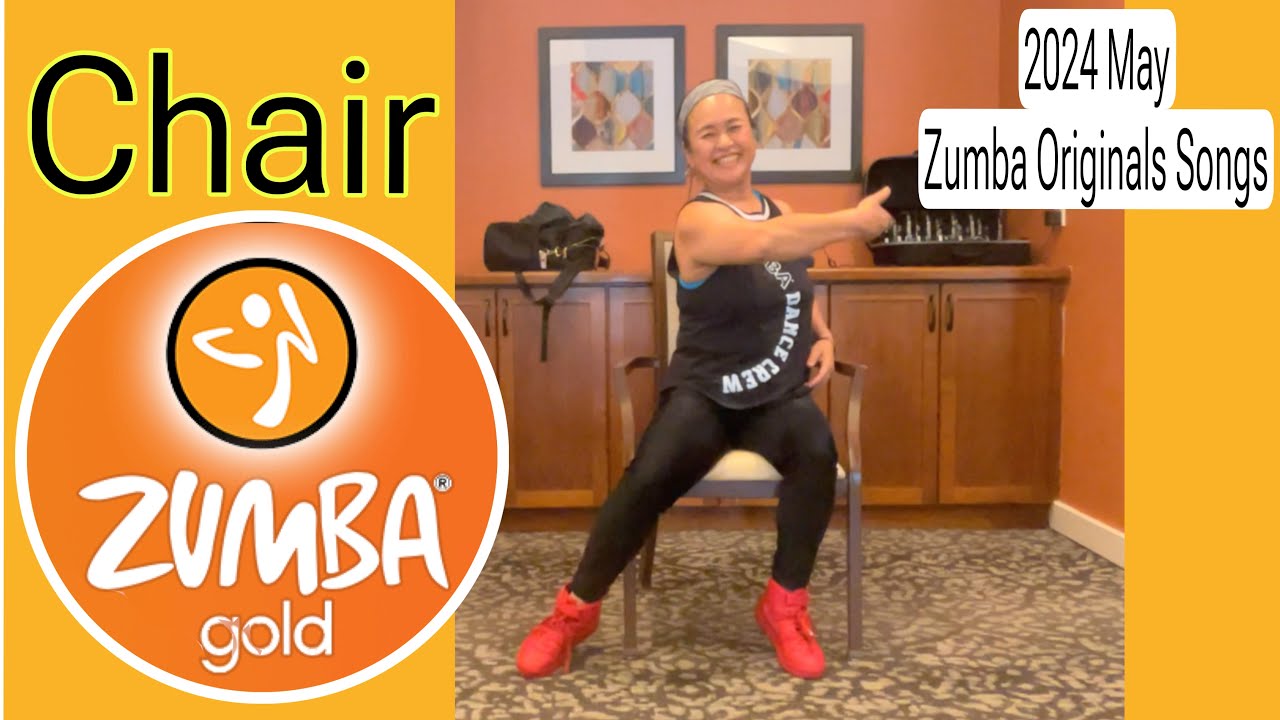 6 MIN ZUMBA® Gold Chair Workout // Cardio Dance Workout for Seniors ...
