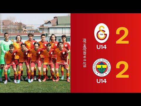 🔴 Galatasaray 2-2 Fenerbahçe (U14 Elit Gelişim Ligi)