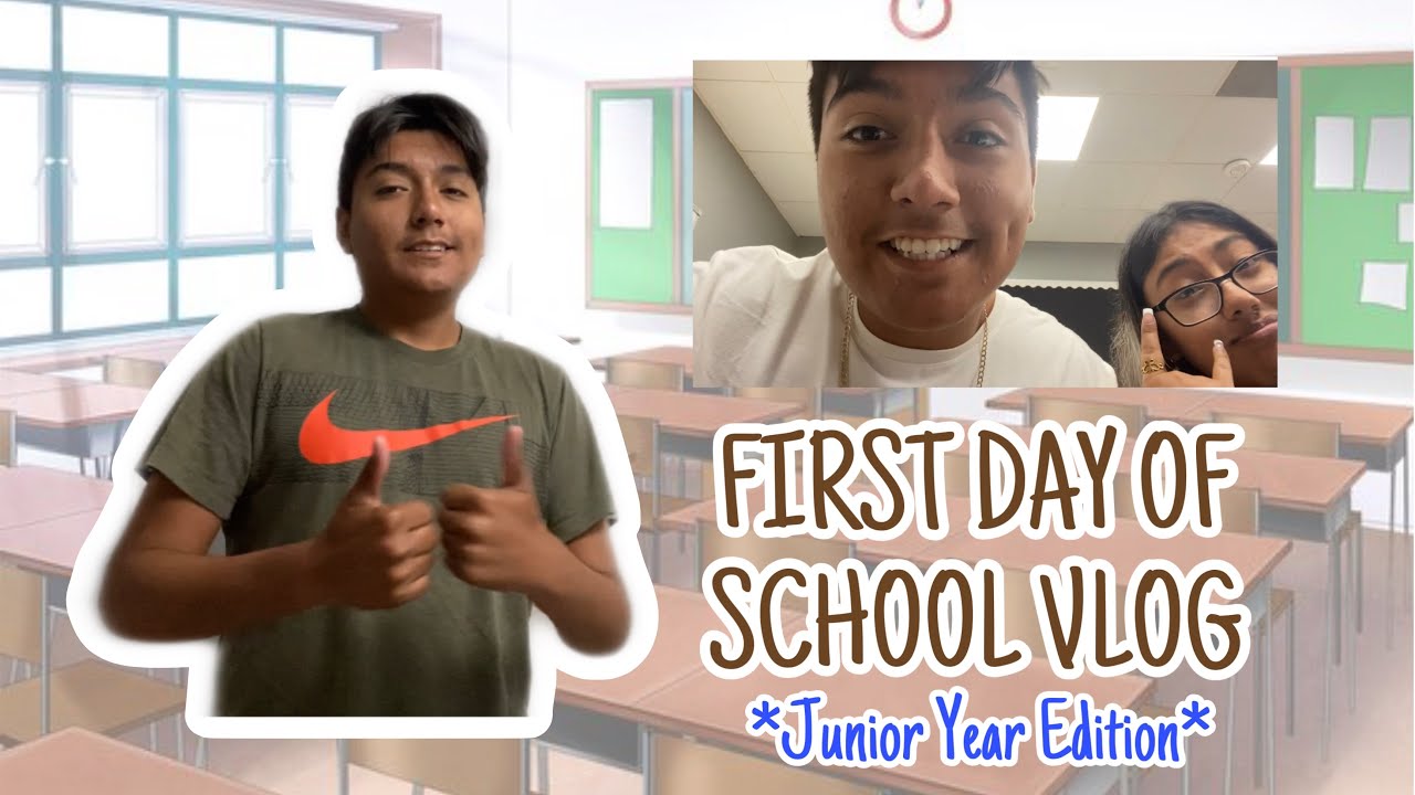 First Day Of School Vlog *Junior Year Edition* | Vlogging at school ...