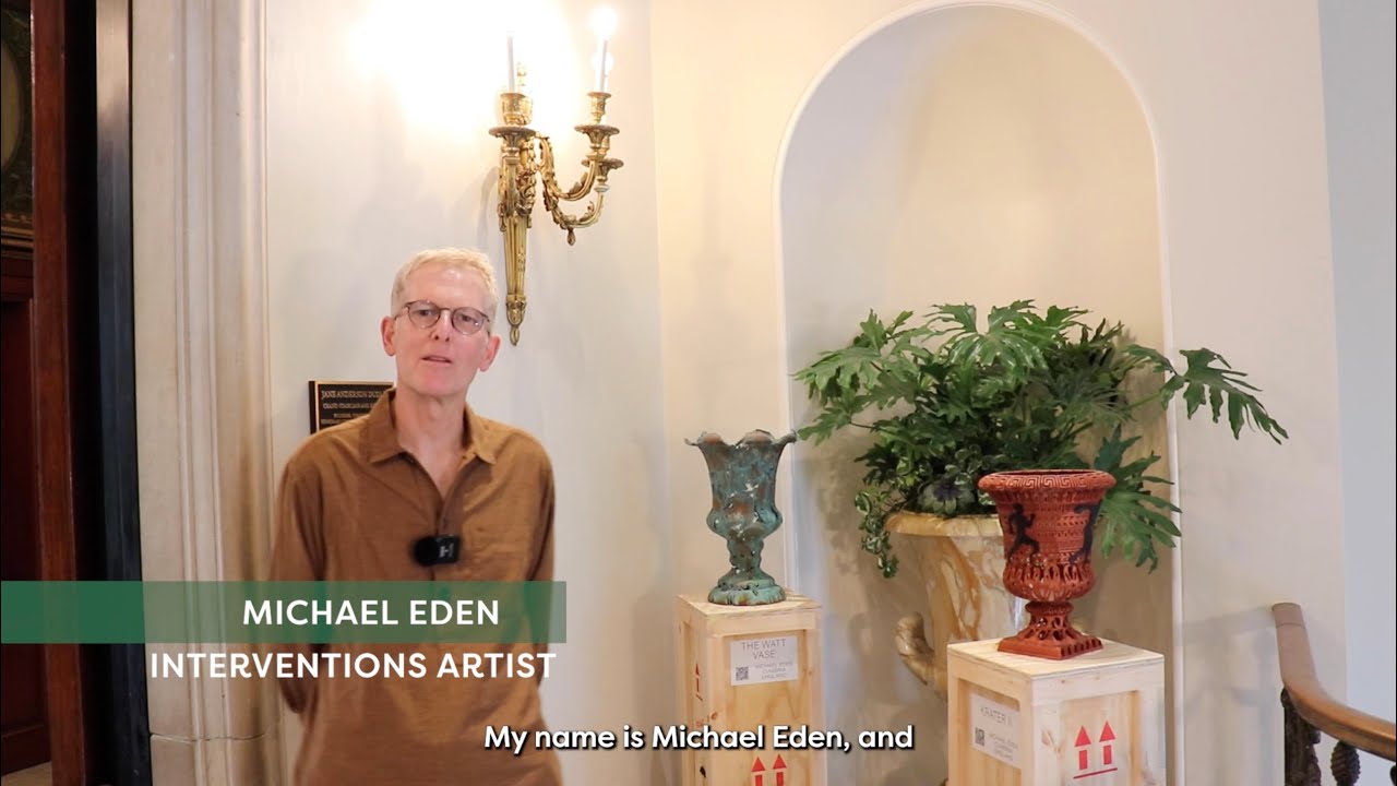 Artist Michael Eden on Interventions | Cheekwood - YouTube