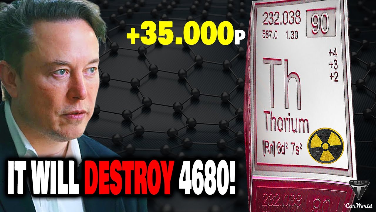 IT BIG STORM! New EV Battery Thorium Technology, Destroy Tesla 4680 ...