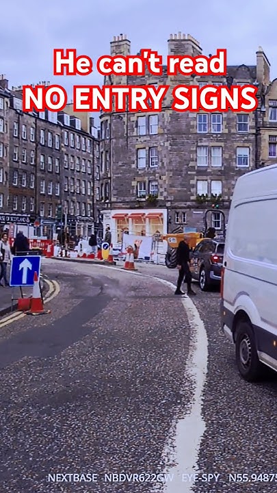 I'm not reversing. Learn how to read road signs - YouTube