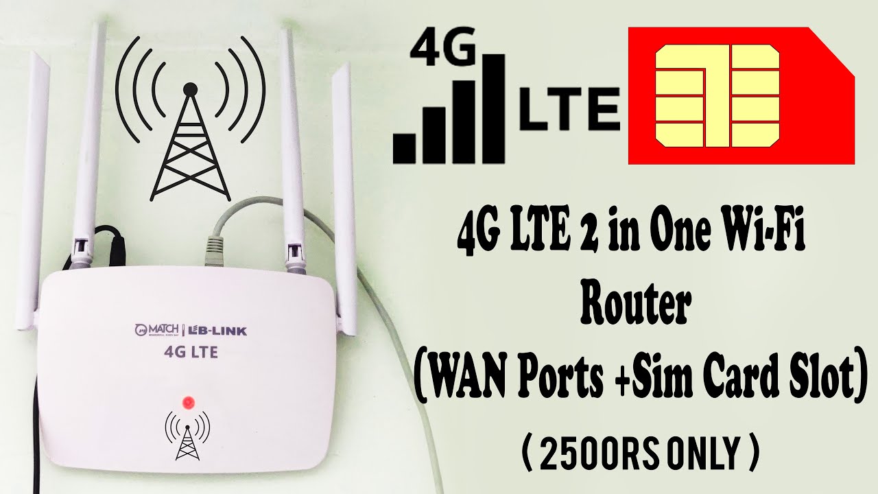 Match LB-Link 4G SIM Card Router | 4G LTE 2 in One Wi-Fi Router Reviews ...