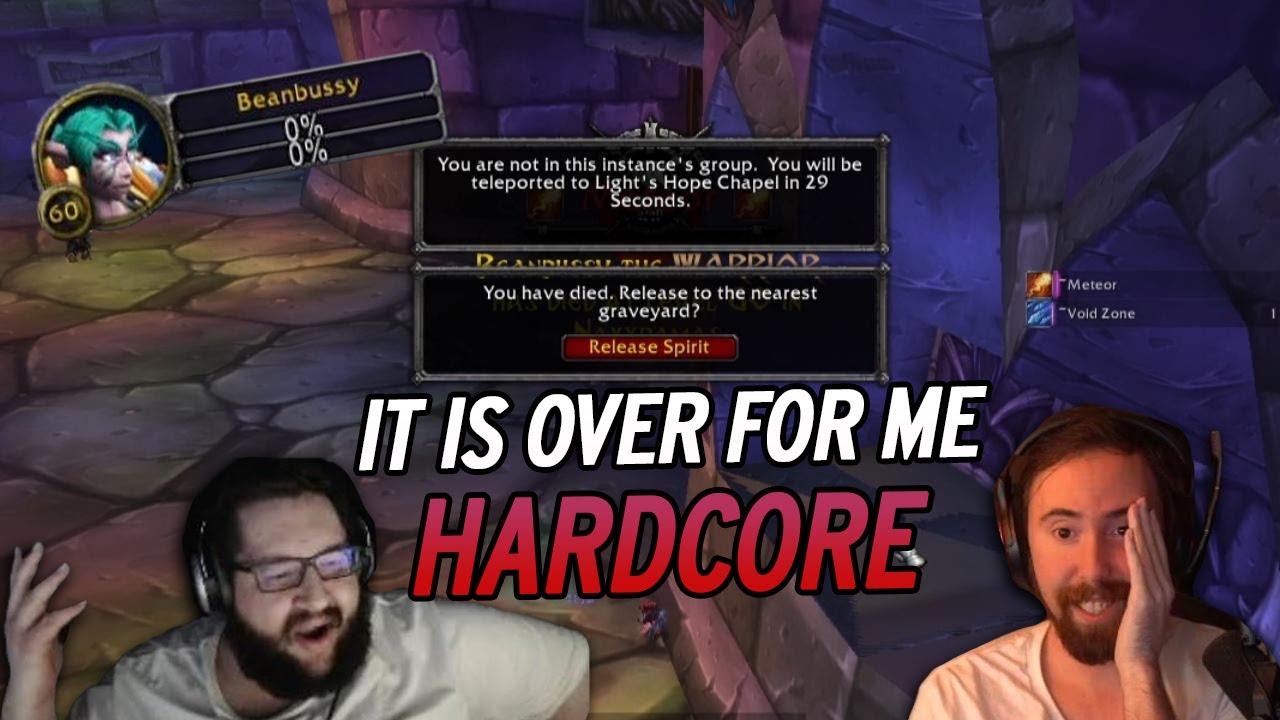 IT FINALLY HAPPENED .... | Bean WoW Hardcore Classic - YouTube