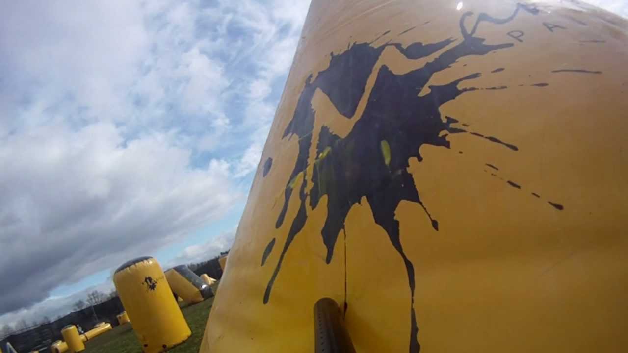 GOPRO footage of Marked paintball's Frozen4 - YouTube