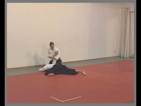 hanmi handachi waza ushiro ryo kata dori sankyo ura - YouTube