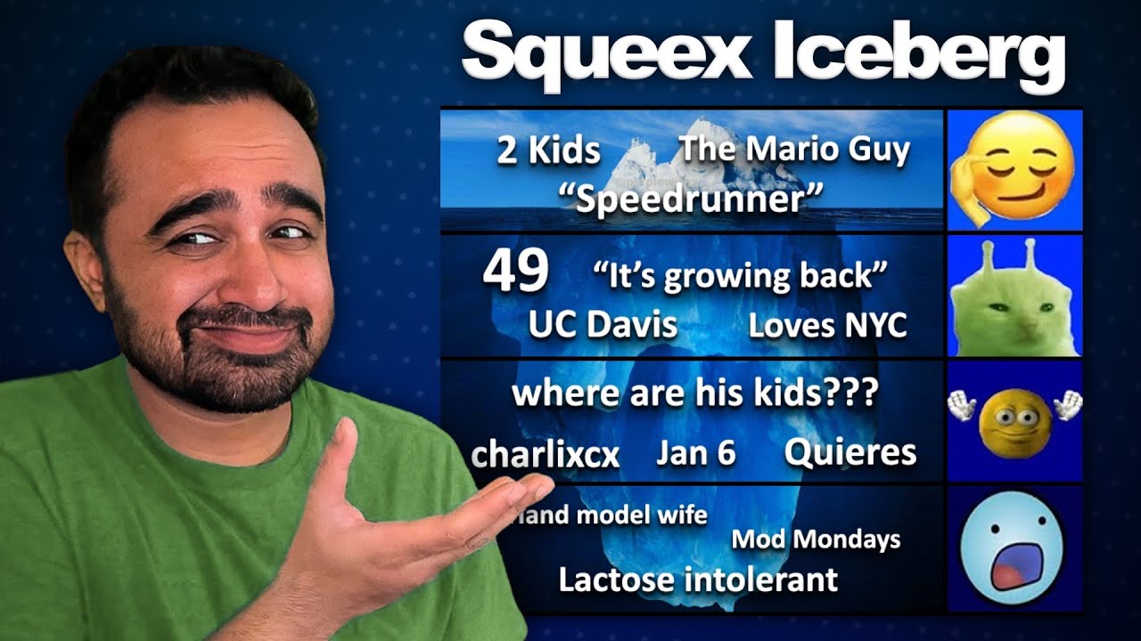 Squeex is SHOCKED by how much his viewers know about him... - YouTube