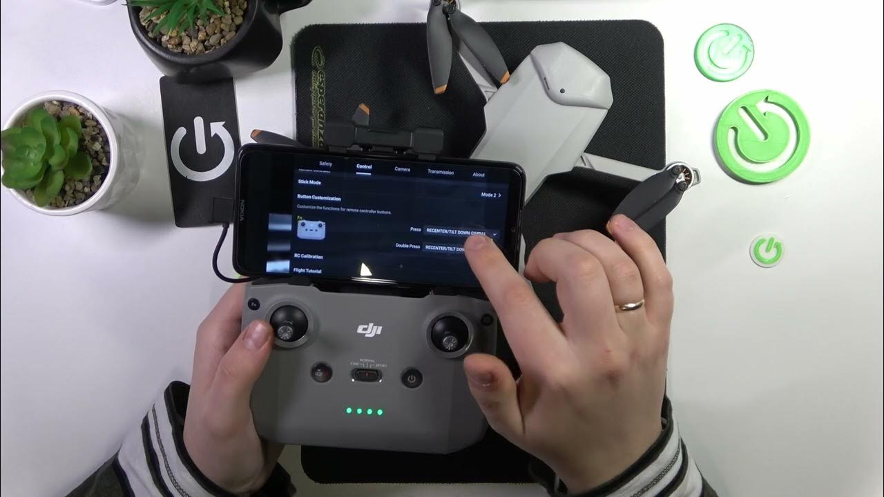 How to Change the FN Button Action in DJI Mini 2 SE - Customizing RC Controls - YouTube