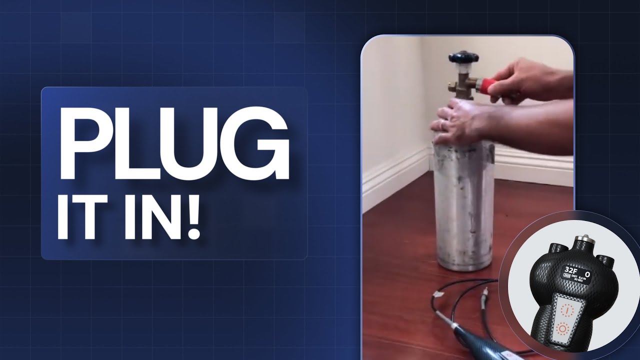 How to Plug America Cryo Subzero Device Into CO2 Tank - YouTube