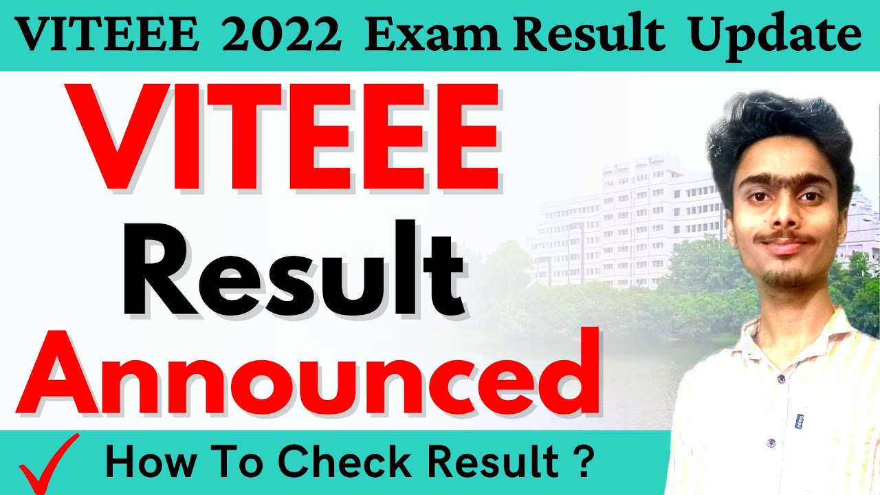 VITEEE Result Announced 🔥 | How to Check Result | College Jaankaar ...