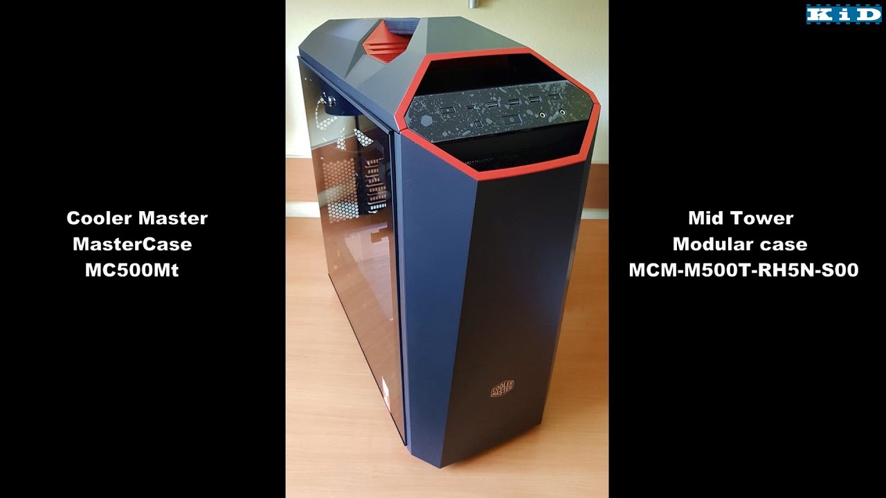 Cooler Master MasterCase MC500Mt modular case - YouTube