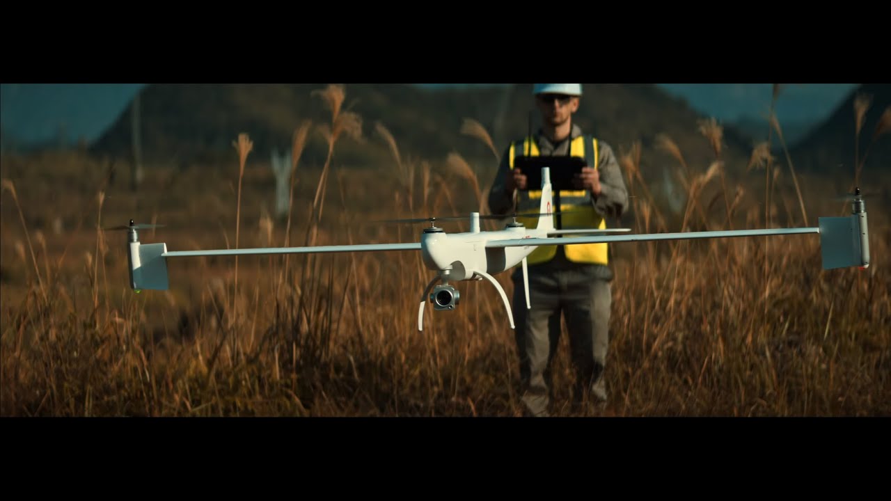 Autel Robotics DRAGONFISH VTOL presentation FLYINGEYE - YouTube