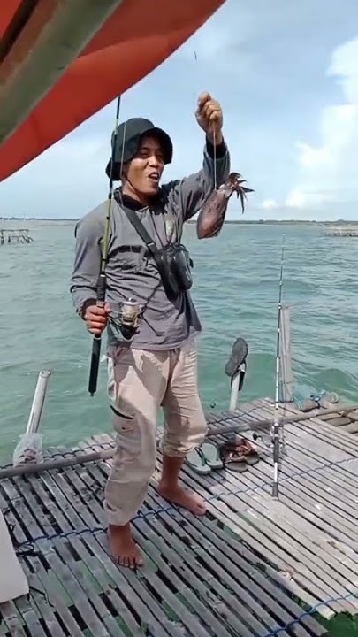 pemancing amatiiiiran #mancing #fishing #laut #fish #family - YouTube