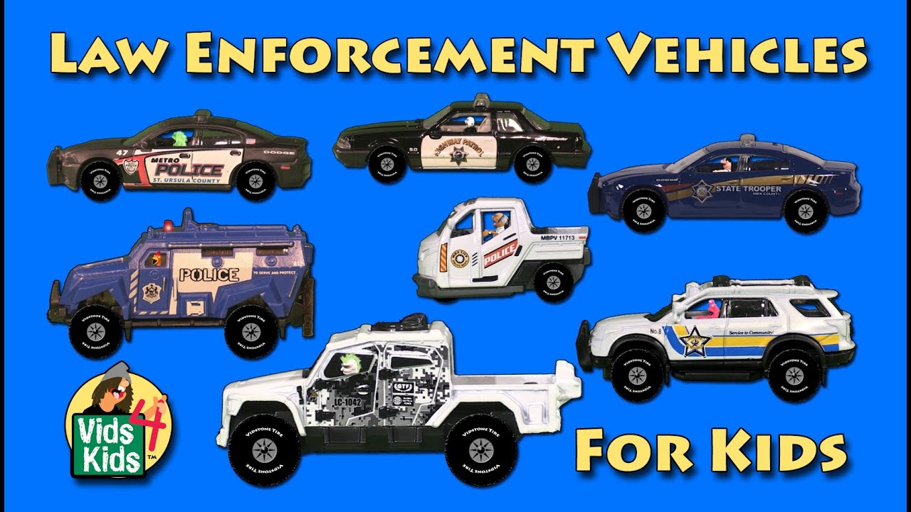 Law Enforcement Vehicles - City Police, SWAT, Highway Patrol, SUV - YouTube