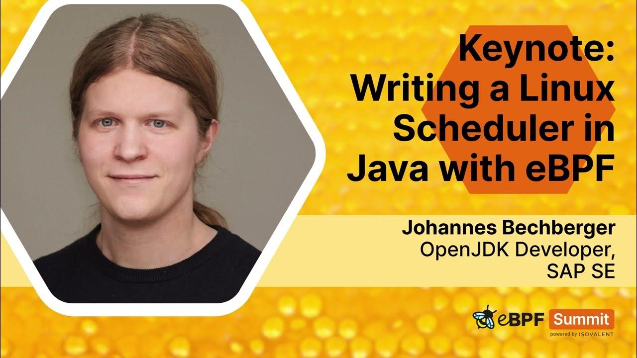 Writing a Linux scheduler in Java with eBPF - Johannes Bechberger - YouTube