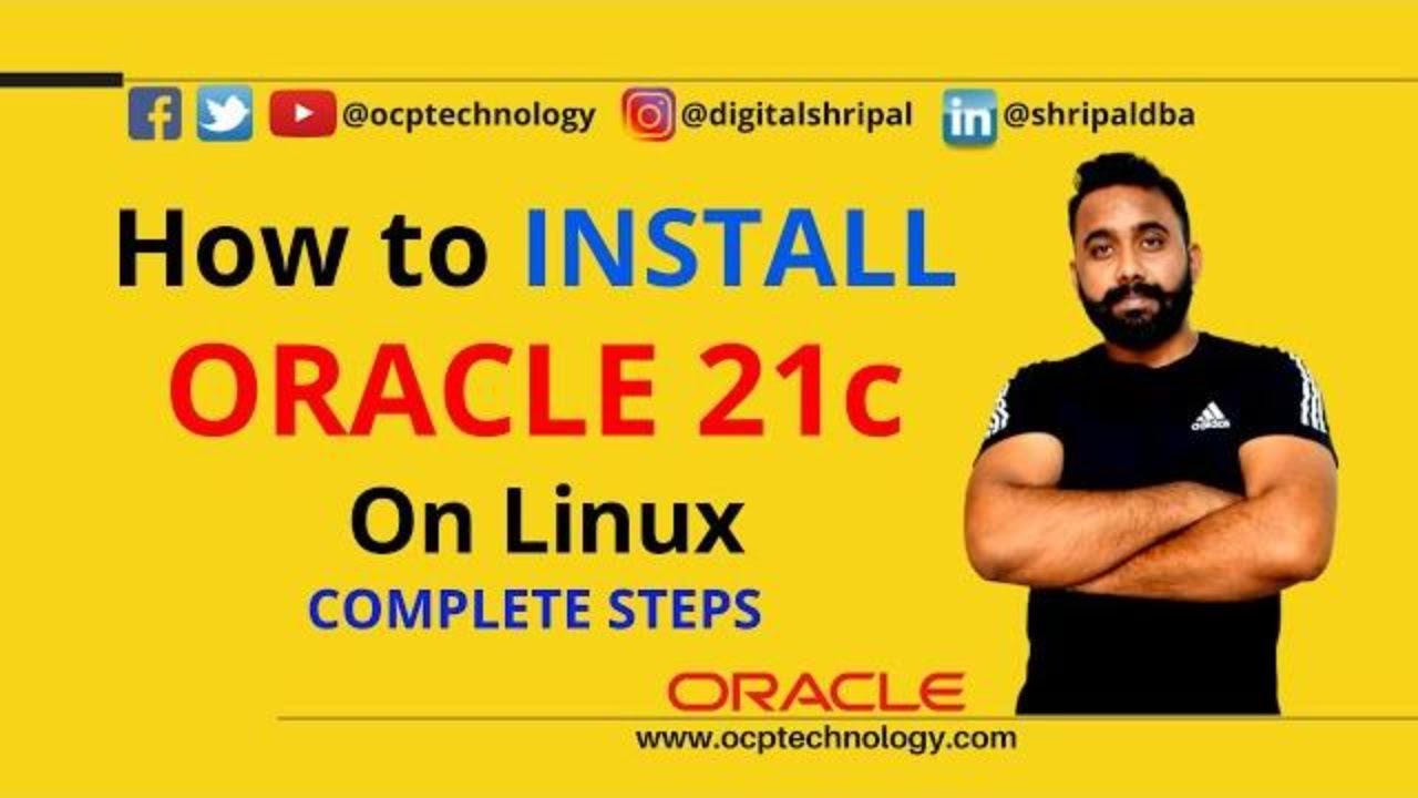 How To Install Oracle 21c On Linux Youtube