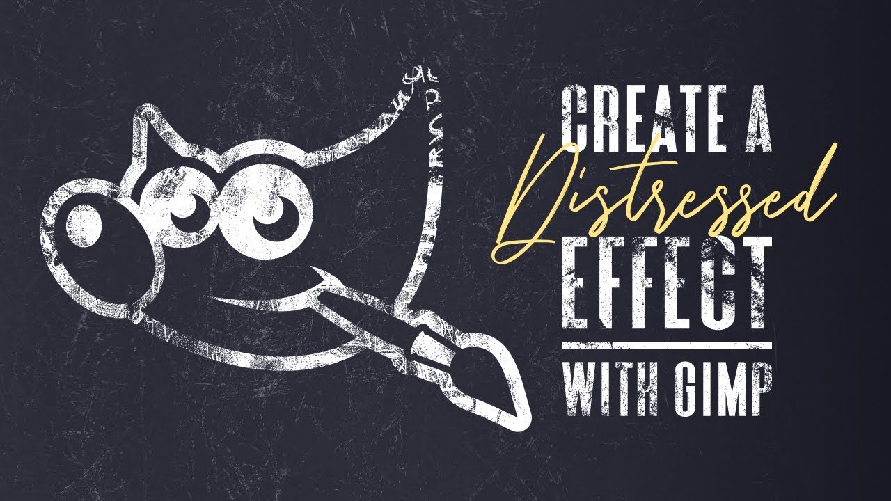 Create A Distressed Effect With GIMP YouTube create-a-distressed-effect-with-gimp-youtube