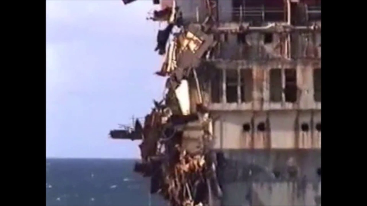 American Star Wreck - Oct 2000 Pt 1 - YouTube