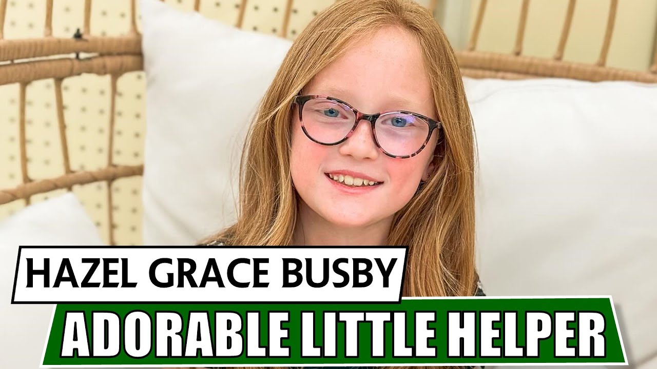 Hazel Grace Busby Steals the Spotlight as Daddy's Sweet Ultimate Helper ...