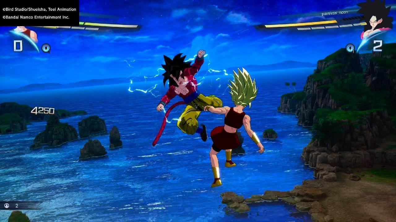 Kale vs SSJ4 Goku - YouTube