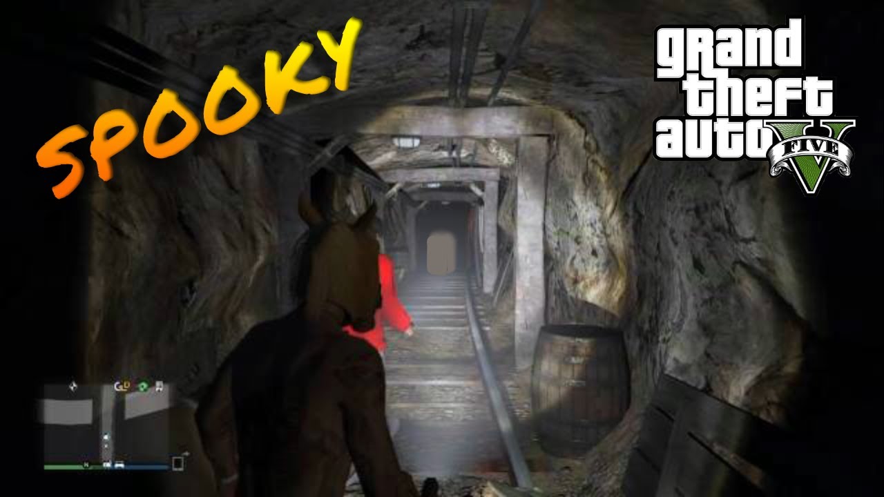 Exploring A HAUNTED CAVE in GTA V - YouTube
