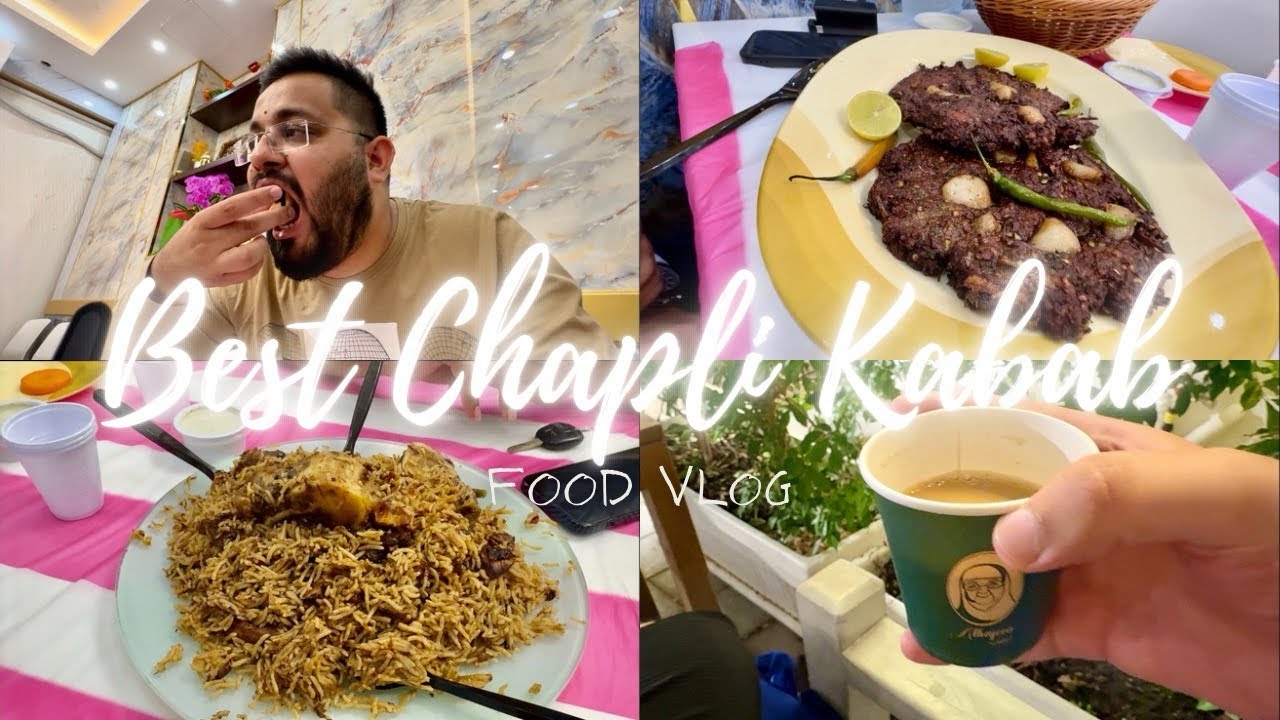 Pakistani Most Famous Street Food | Banu Beef Pulao | Chapli Kabab ...