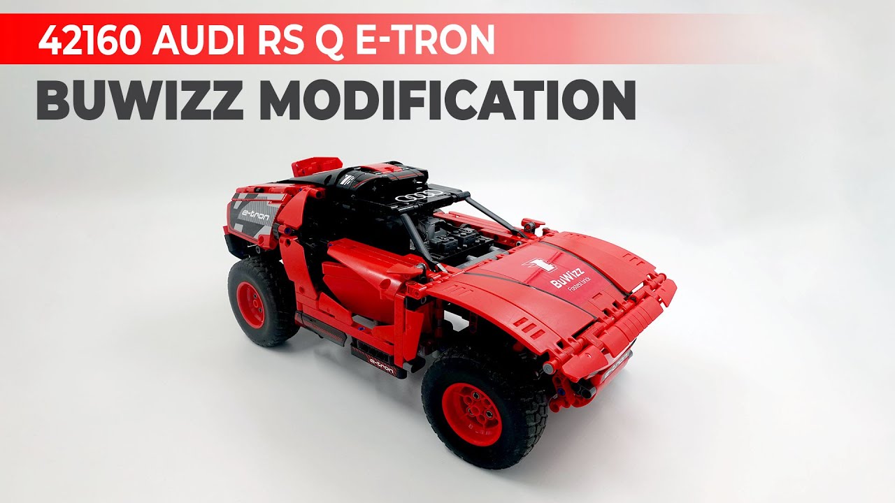 LEGO® Technic 42160 Audi RS Q e-tron BuWizz motorization: How- to video ...