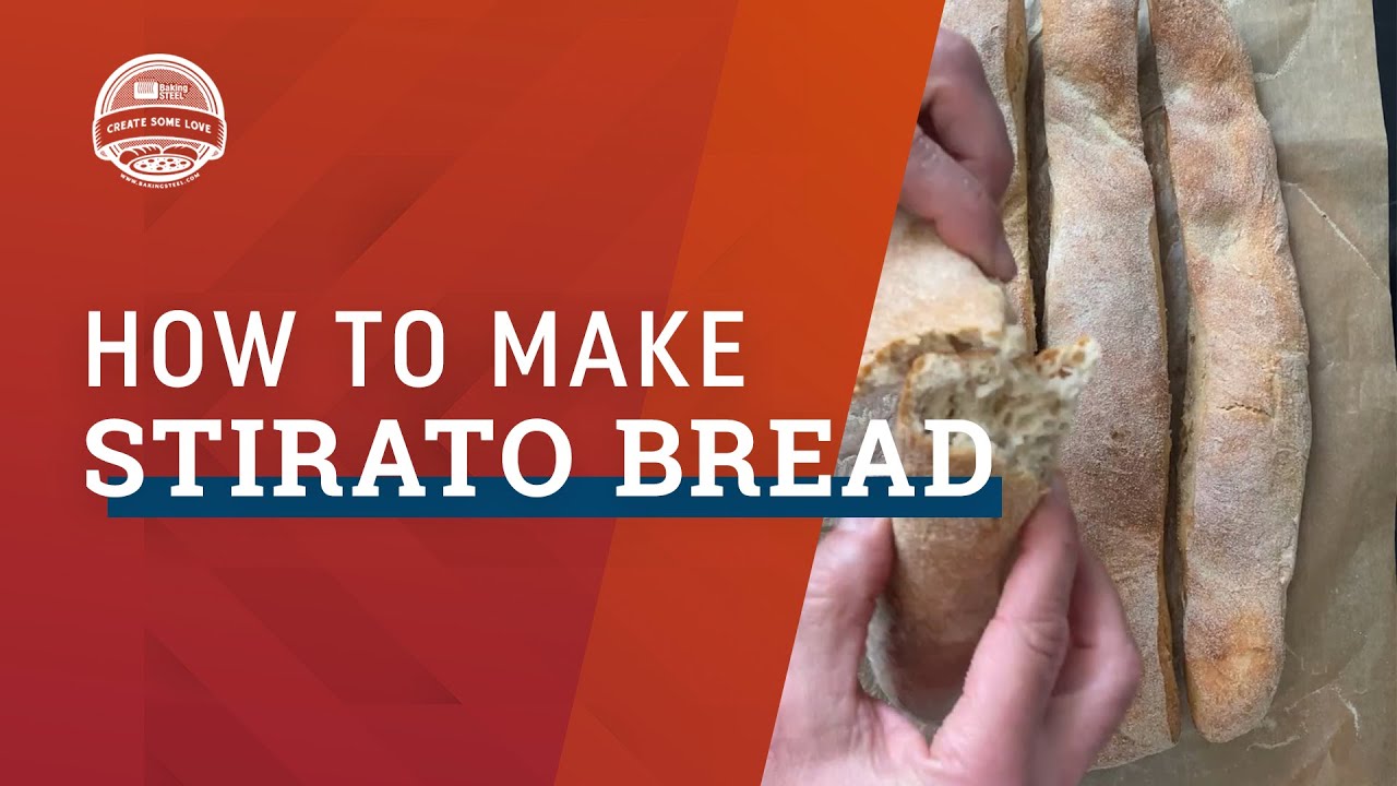 How to Make Italian Baguettes (Stirato bread) - YouTube