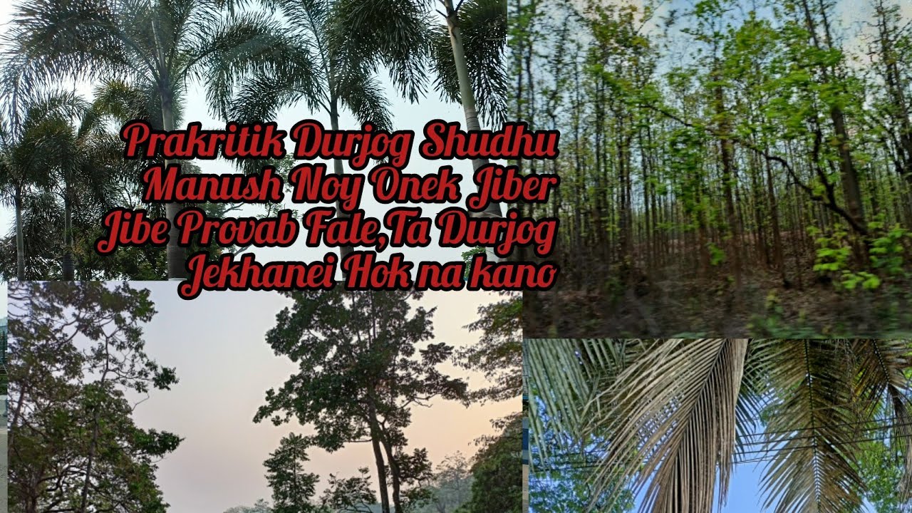 Ja kono prakritik Durjog Shudhu manusher jibone noy|Onno Jiber Jibone o ...