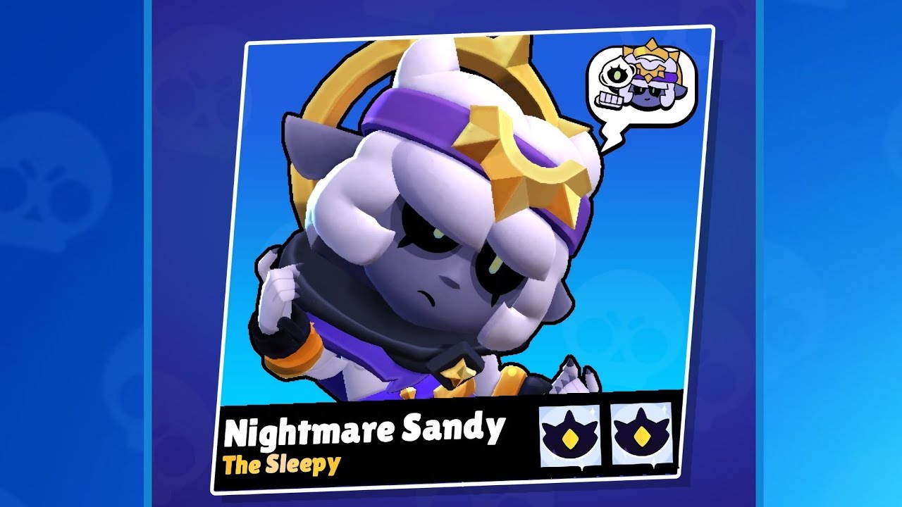 Nightmare Sandy Skin (Brawl Stars) - YouTube