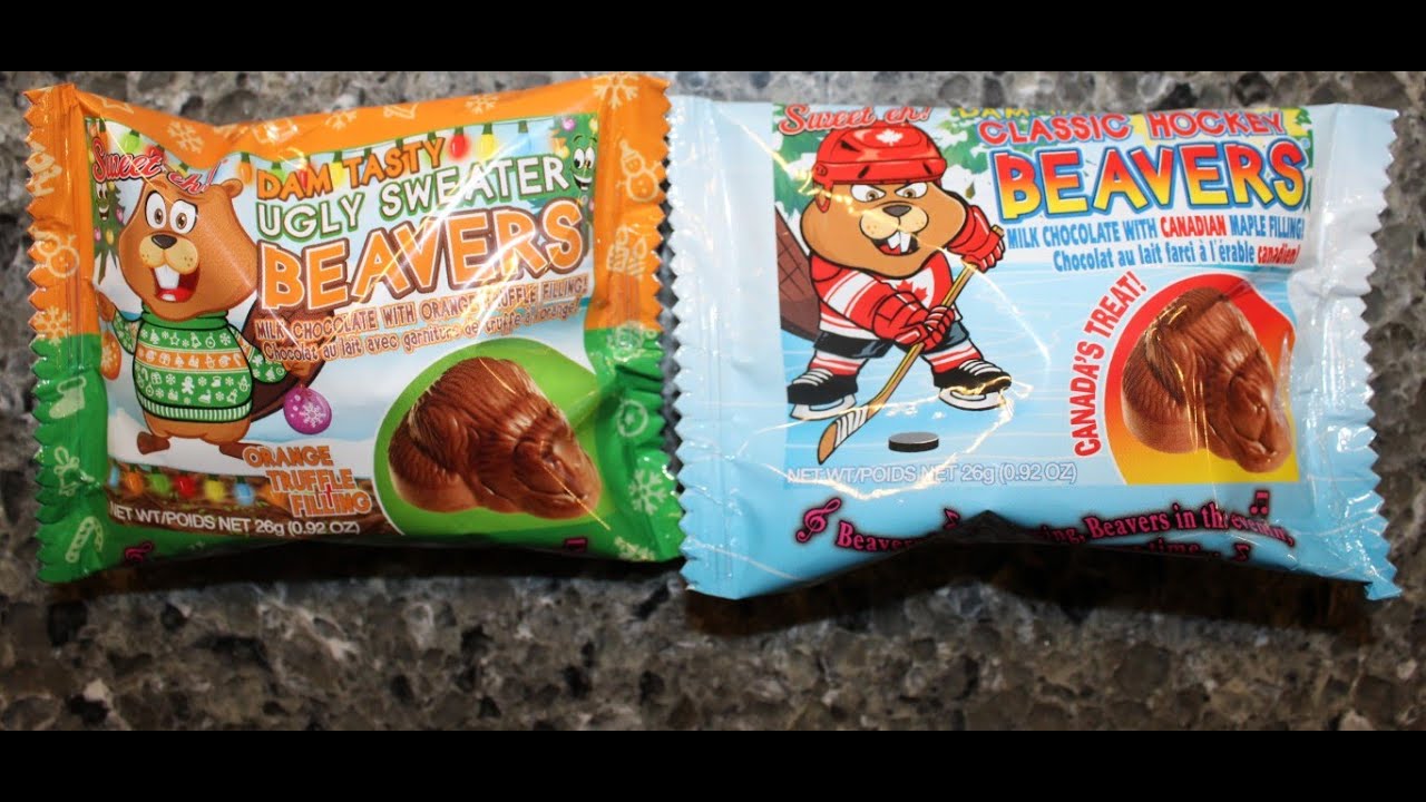 Dam Tasty Beavers: Milk Chocolate with Orange Truffle & Canadian Maple ...