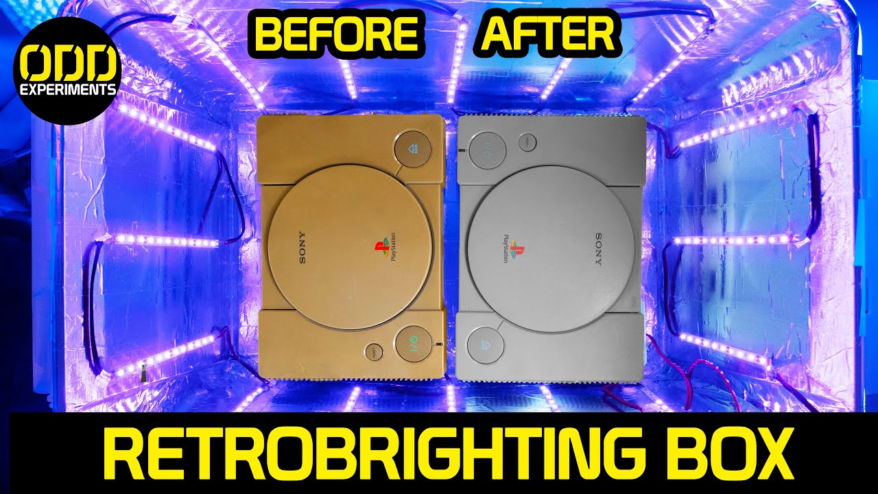 Making the Ultimate Retrobrighting Box - YouTube