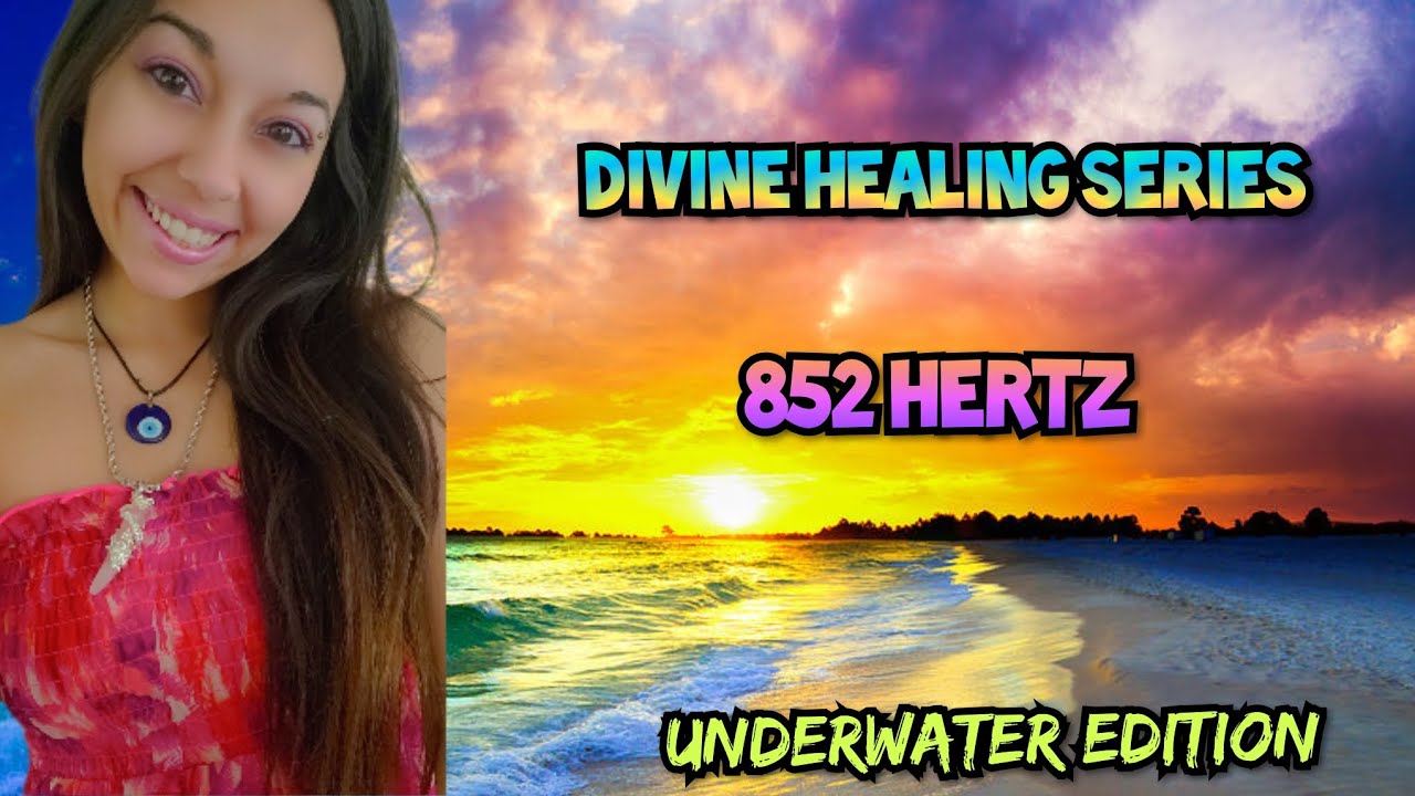 Angelic ASMR | Sound Healing | Third-Eye Chakra | 852hz | Light Language | Ocean Waves 🌊💙💜 - YouTube