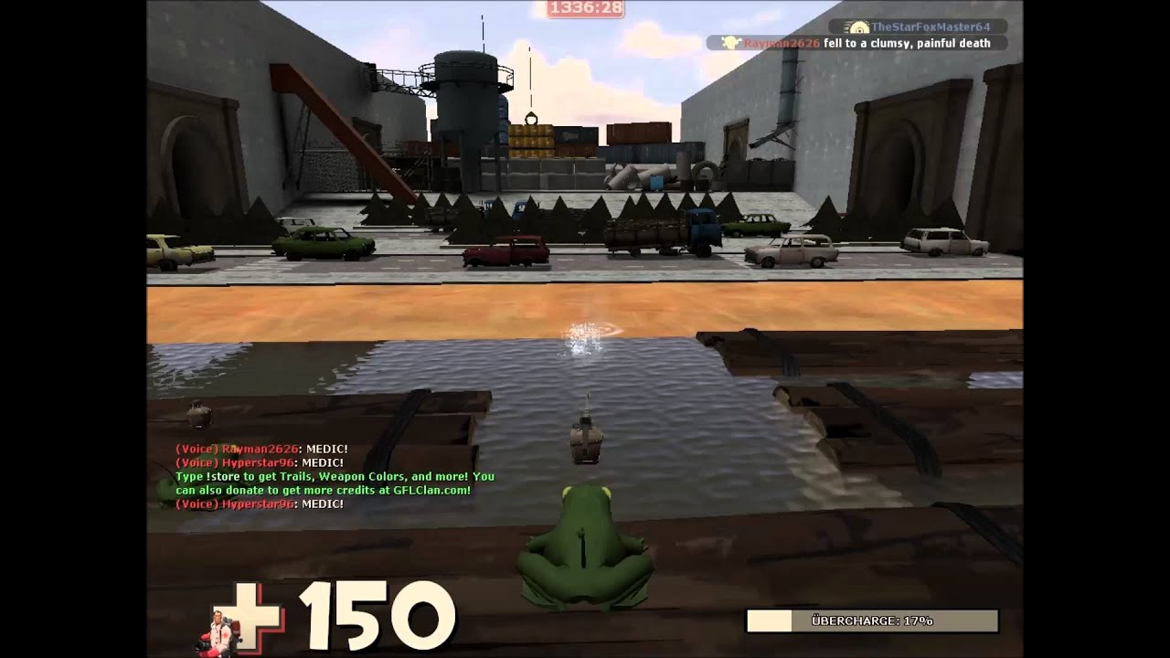 TF2: Frogger Gameplay! (Wario Ware Server) - YouTube
