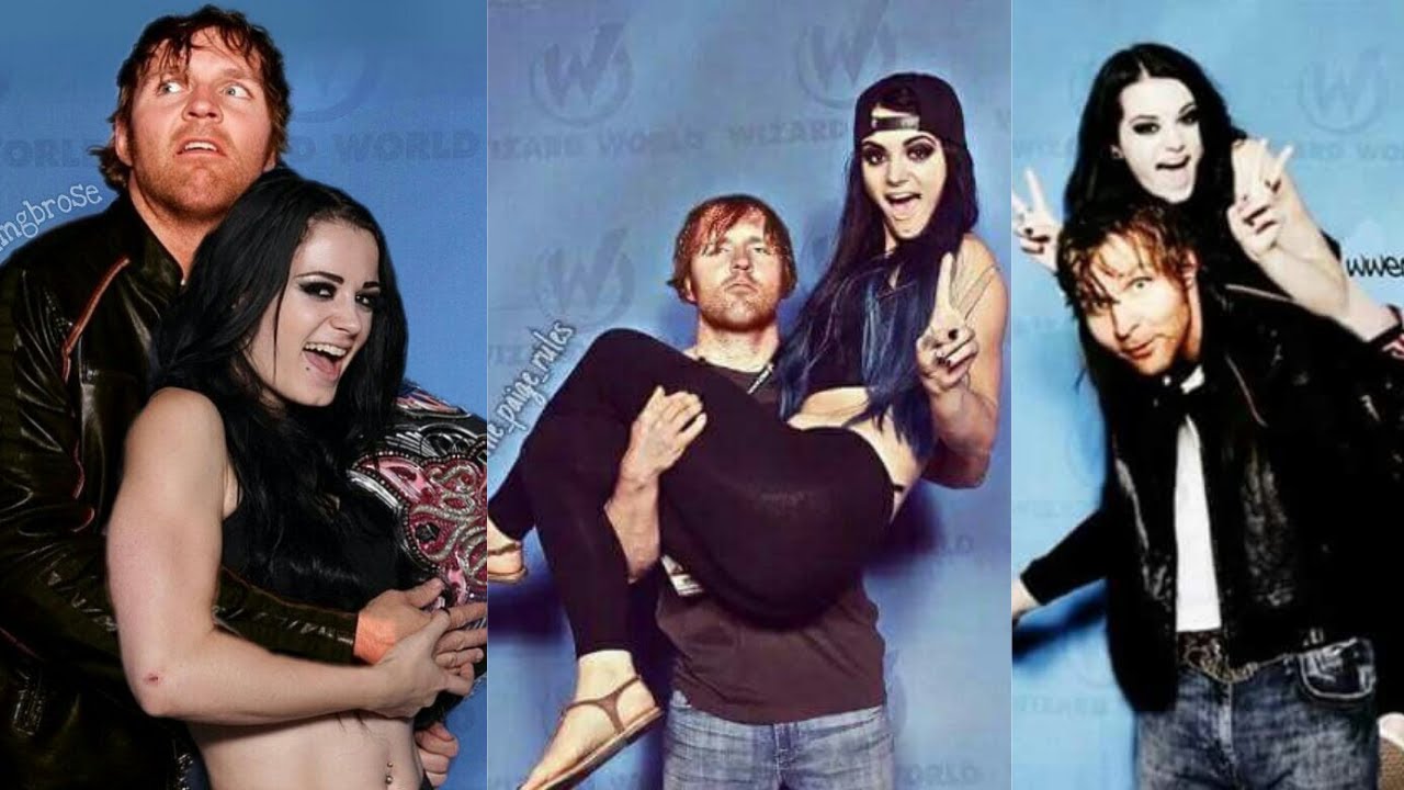 Dean Ambrose & Paige crazy in Love story - YouTube