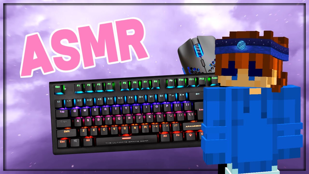 ASMR Mouse And Keyboard Sounds | Hypixel Bedwars - YouTube