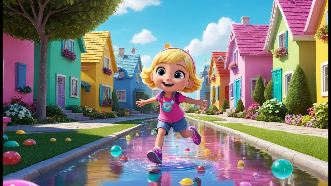 Splish Splash Sparkle Like a Jellybean | Fun Water Song for Toddlers ...