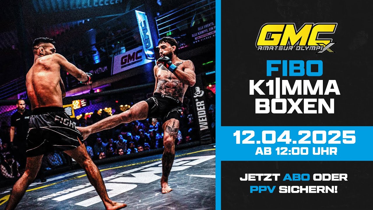 LIVE | Fibo : GMC OlympiX MMA | K-1 | Boxen | Cage Muay Thai - YouTube