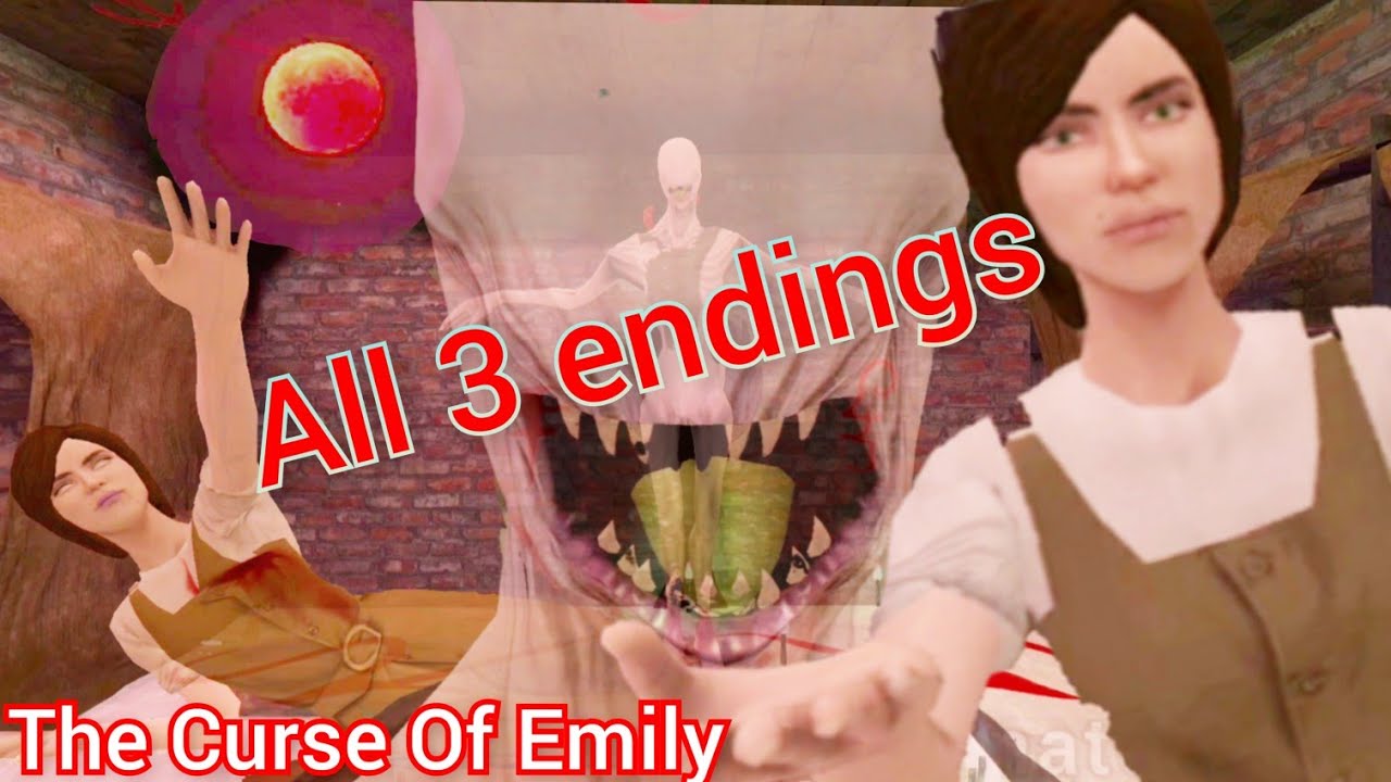 All endings | The Curse Of Evil Emily - YouTube
