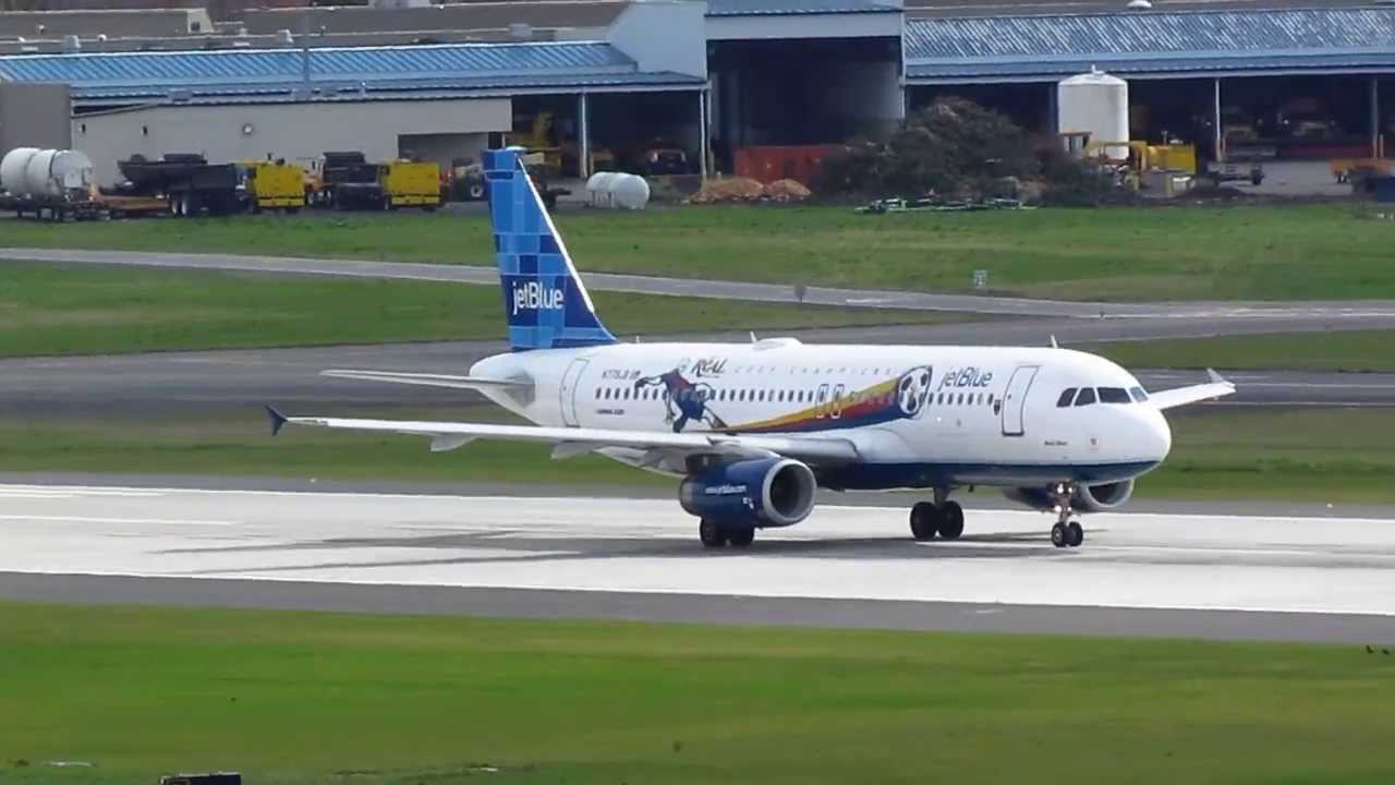 jetBlue Airways Airbus A320 With The Real Salt Lake City Paint Job ...