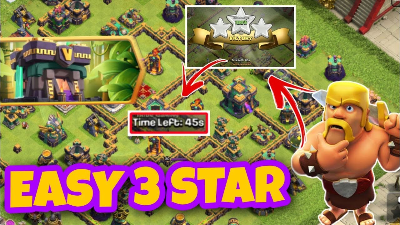EASILY 3 STAR The Last Townhall 14 Challenge || Easiest Way To 3 Star ...