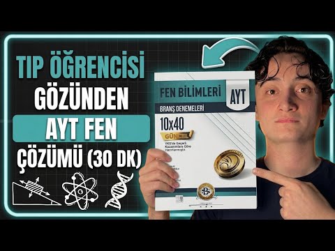 30 DK’DA AYT FEN ÇÖZMEK | TURLAMA TEKNİĞİYLE