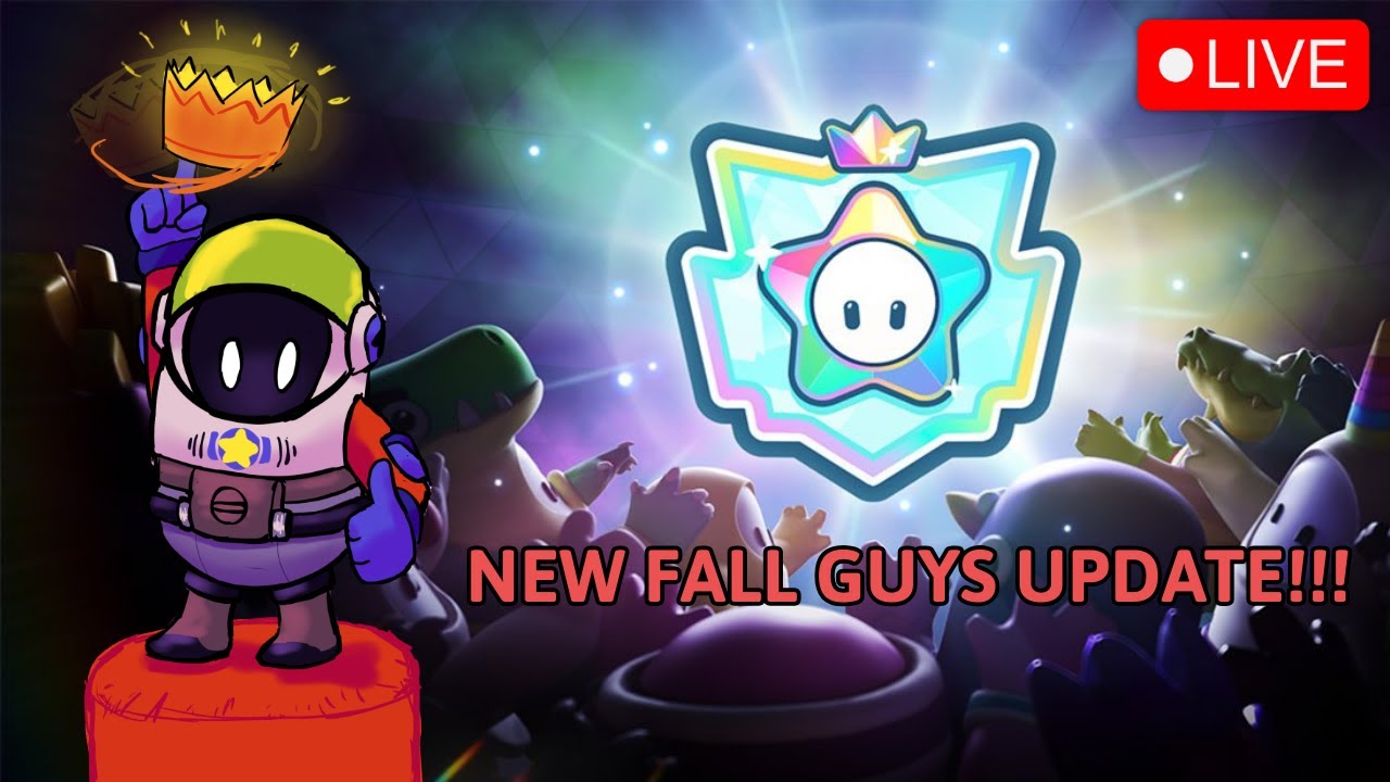 🔴LIVE - New Fall Guys Update!!! (Ranked soon) - YouTube
