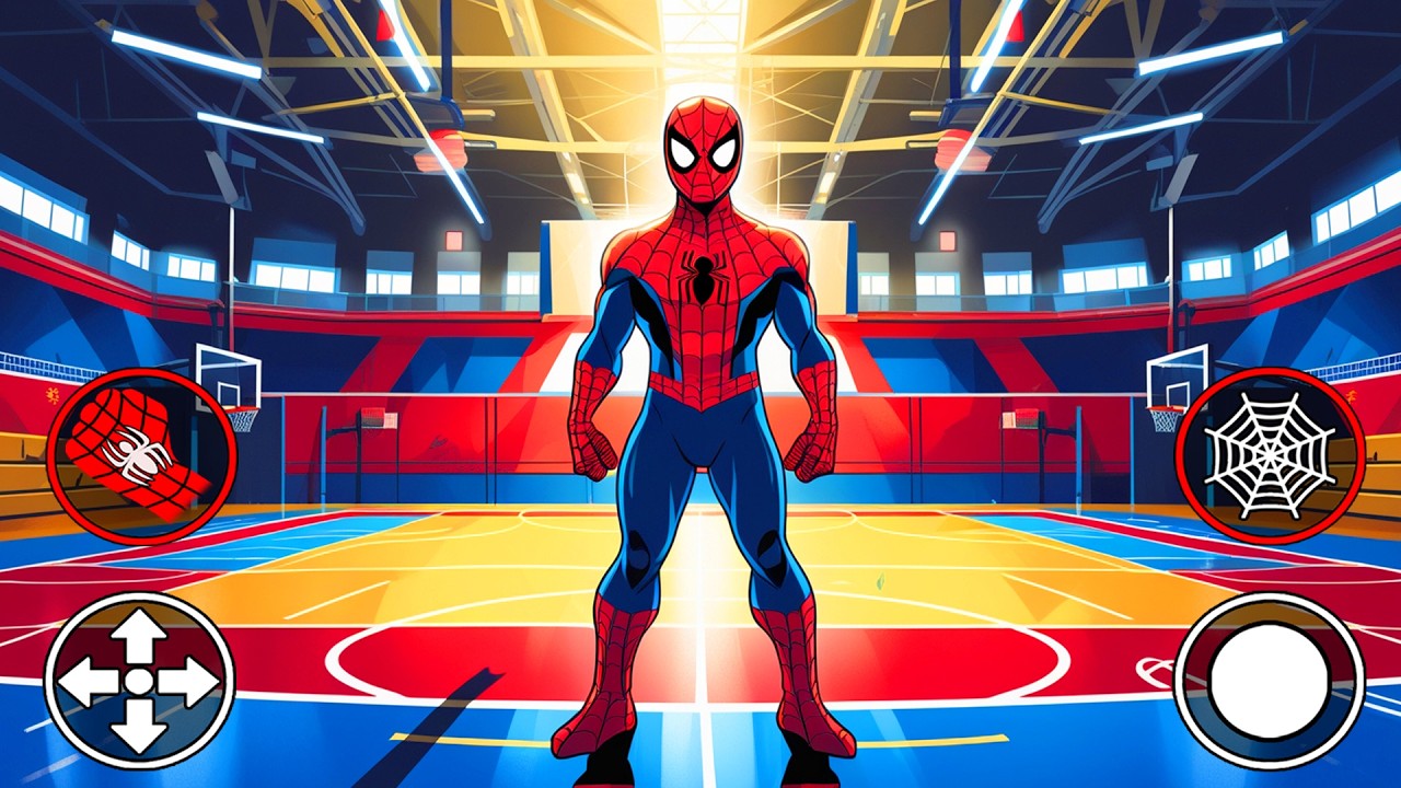 PLAYING as SPIDER-MAN in SPORTS HALL | Garry's Mod - YouTube