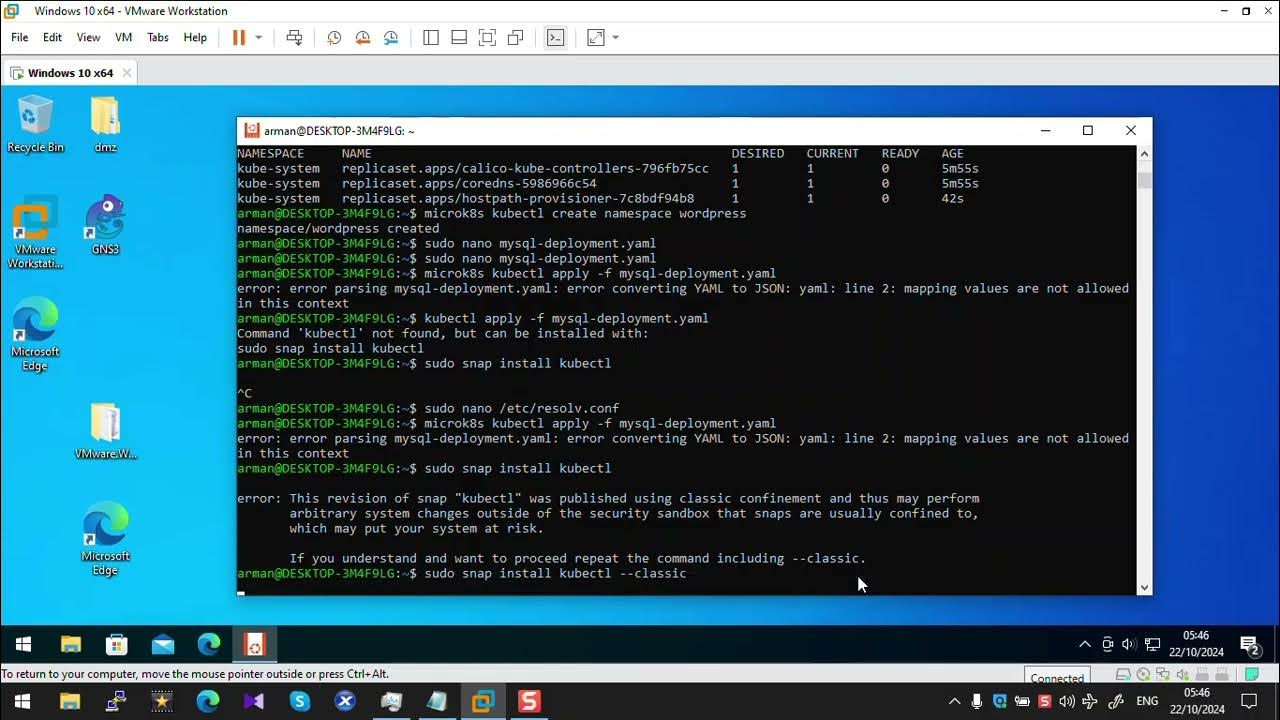 How To install CMS wordpress on ubuntu wsl with microk8s? - YouTube
