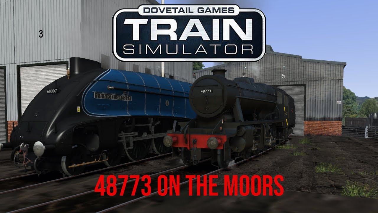 Train Simulator Classic | The Mighty 8F on the Moors - YouTube