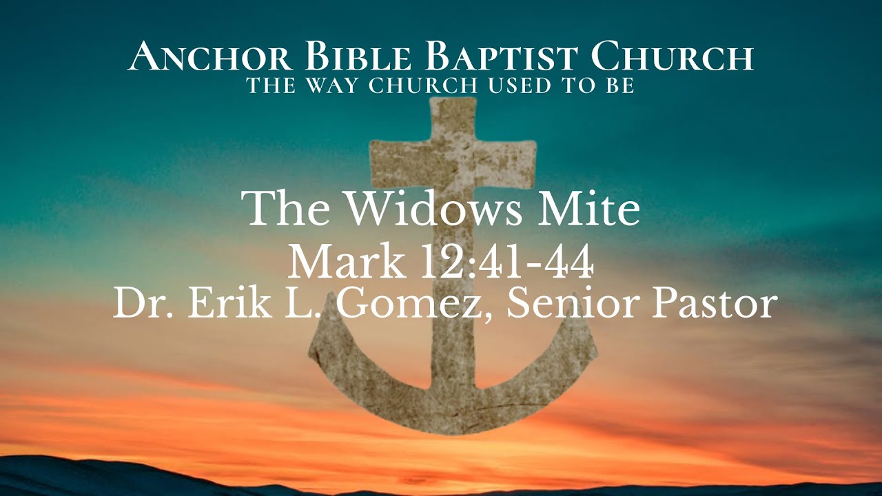 10:50 AM | The Widows Mite | Mark 12:41-44 - Mark 12:41-44 - Bible Portal