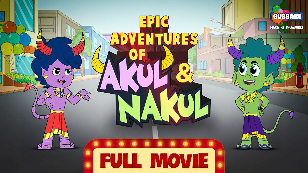 Epic Adventure Of Akul Nakul | Full Movie | Hindi Cartoon For Kids ...