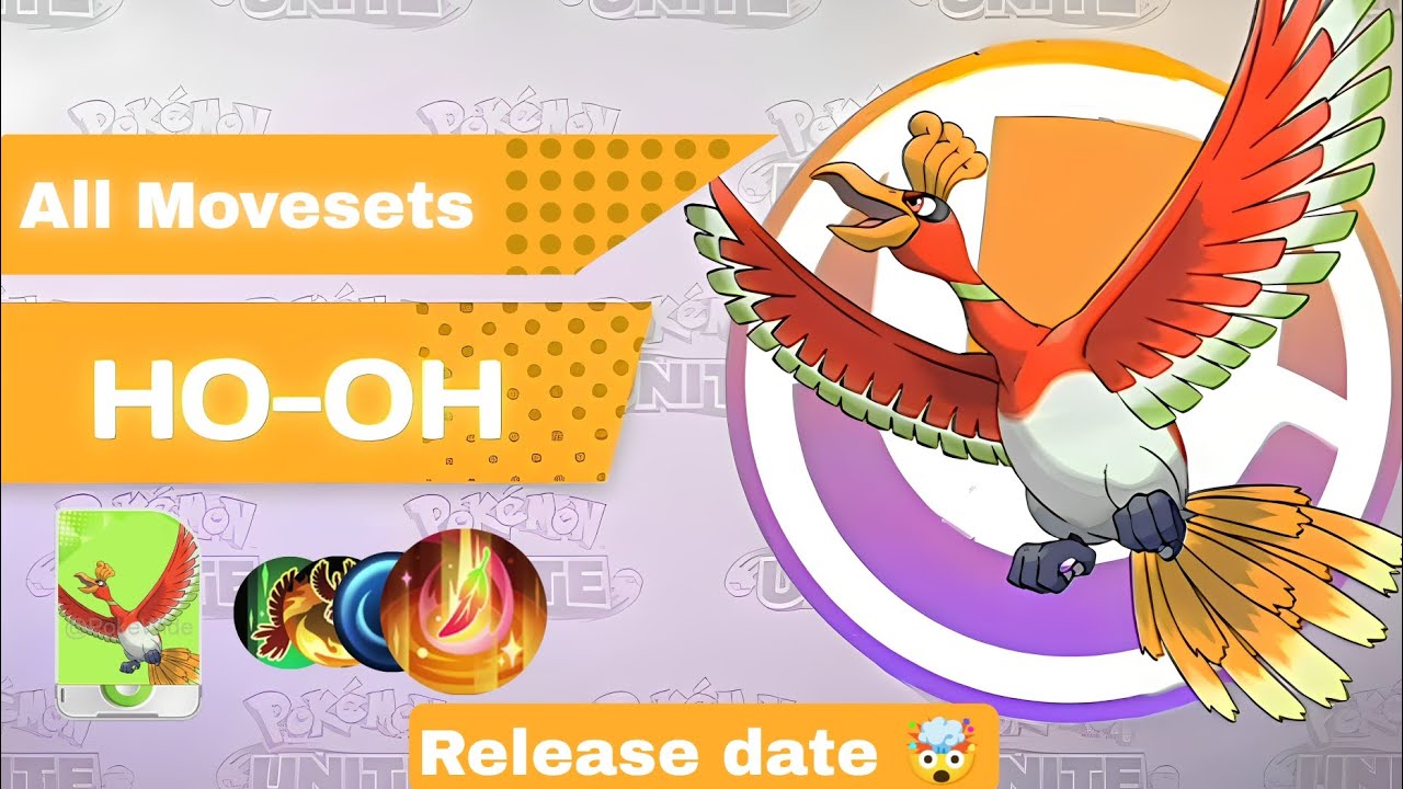 Pokemon Unite hoho Pokemon Movesets and release date || Upcoming ...